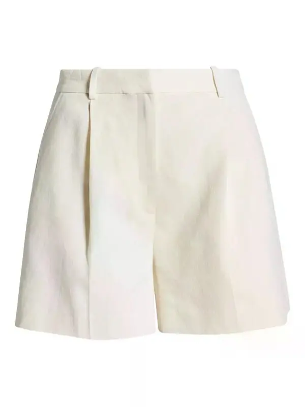 ANINE BING Pleated Tailored Shorts
