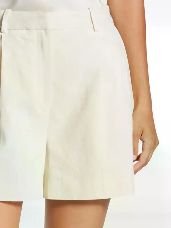 ANINE BING Pleated Tailored Shorts