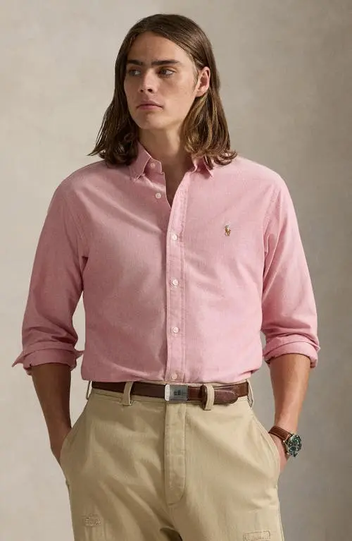 Polo Ralph Lauren The Iconic Oxford Button-down Shirt - New Brick