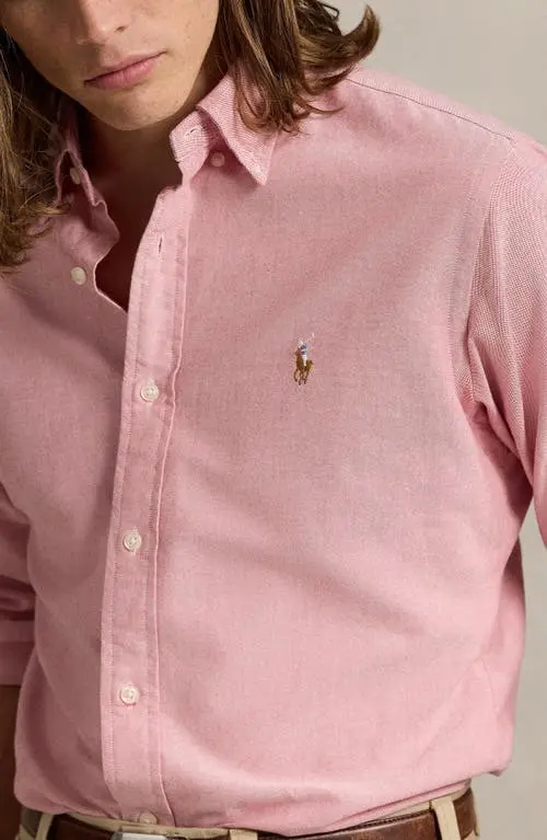 Polo Ralph Lauren The Iconic Oxford Button-down Shirt - New Brick