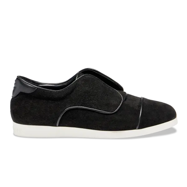 Sarah Flint Crosstown Sneaker - Black Crosta