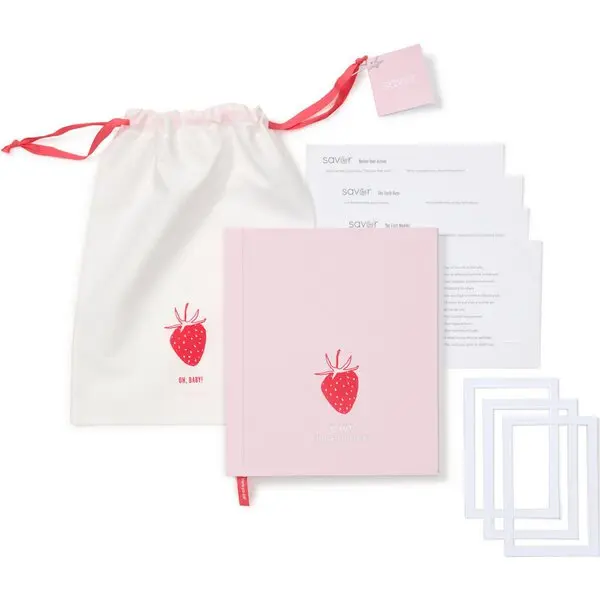 SAVOR Baby Memory Book - Pink