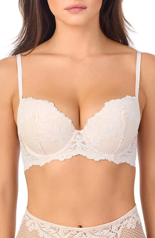 Le Mystère Lace Allure Underwire Demi Bra - Soft Shell