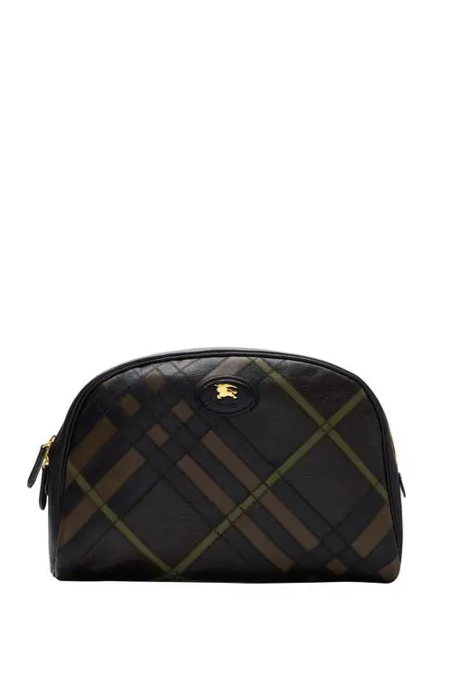 Burberry Highlands Pouch - Peat Brown