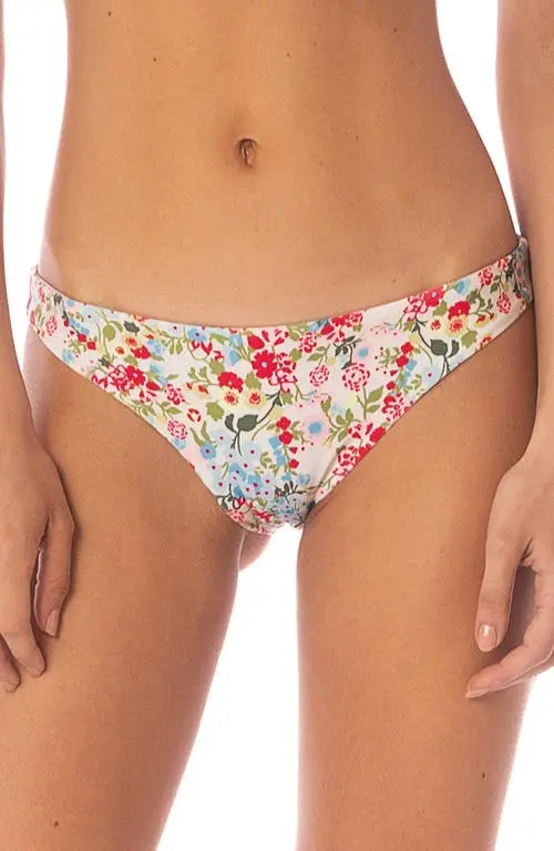 MAAJI Love In Bloom Iconic Hipster Bikini Bottoms - Open White