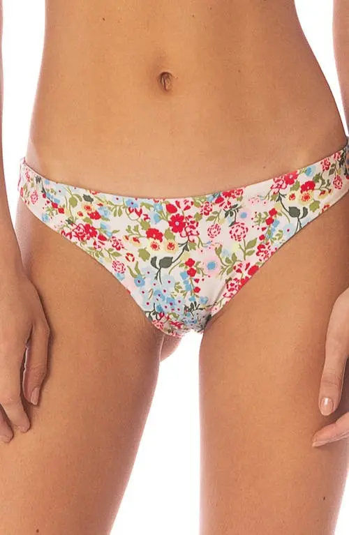 MAAJI Love In Bloom Iconic Hipster Bikini Bottoms - Open White