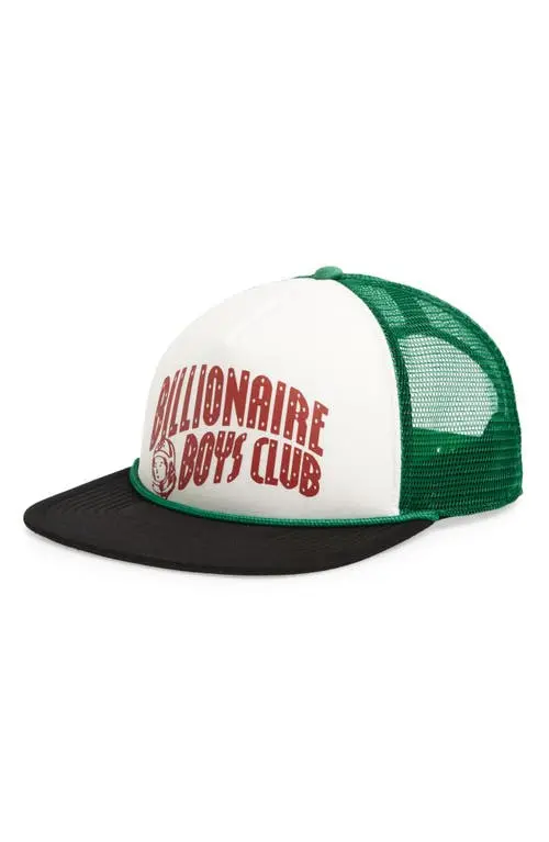 BILLIONAIRE BOYS CLUB Curve Trucker Hat - Black