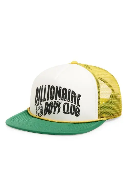 BILLIONAIRE BOYS CLUB Curve Trucker Hat - Jolly Green