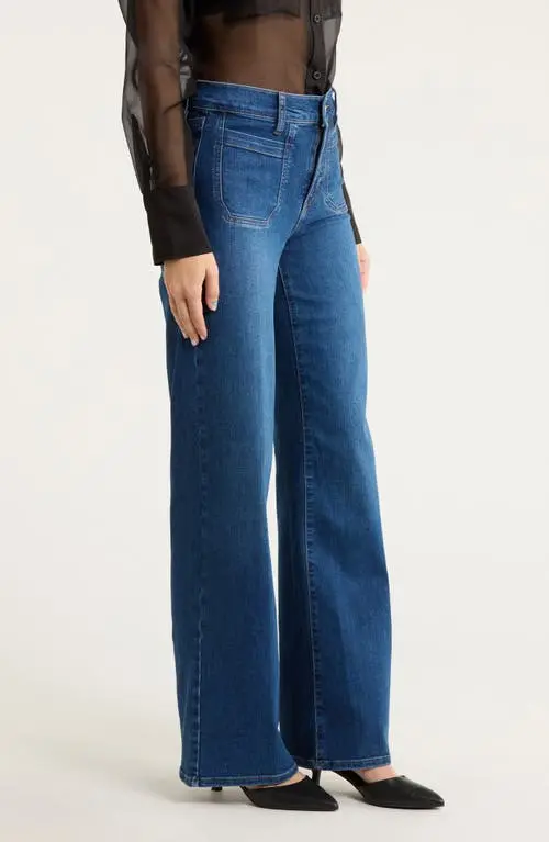 FRAME Le Slim Palazzo Long Wide Leg Jeans - Savior