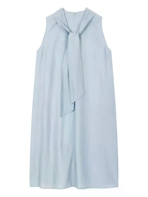 STUDIO TOMBOY Neck-tie Mini Dress