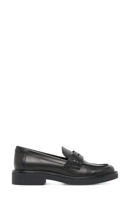 Dolce Vita Tiggy Penny Loafer - Black Leather