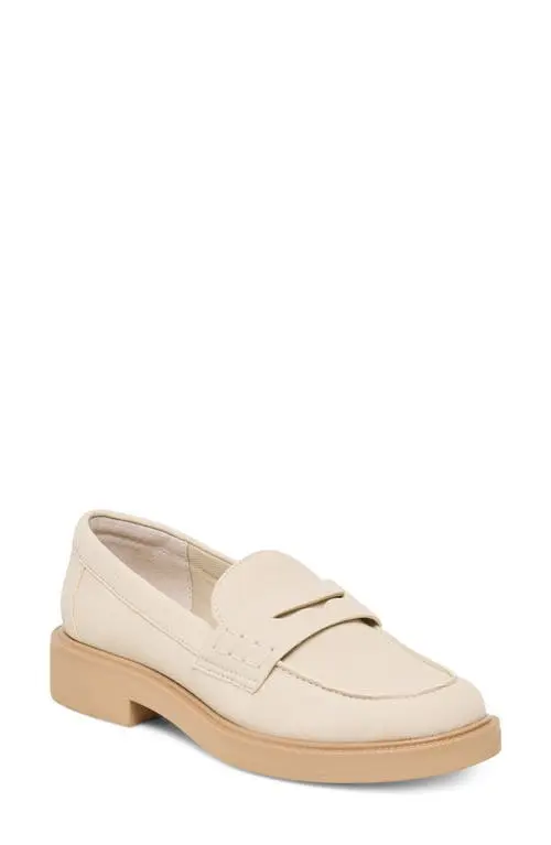 Dolce Vita Tiggy Penny Loafer - Creme Nubuck