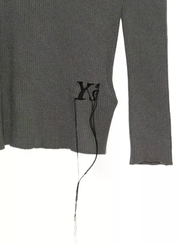 Y’s Logo-embroidered Top