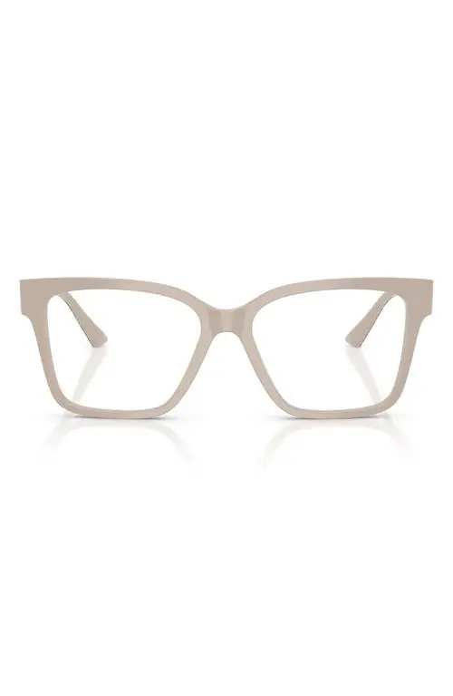 JIMMY CHOO 55mm Pillow Eyeglasses - Sand/demo Lens