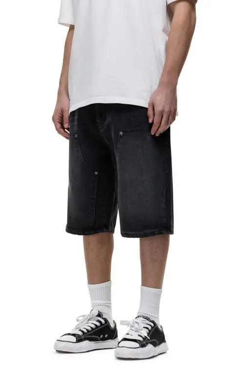 GOOD FOR NOTHING Release Denim Shorts - Black