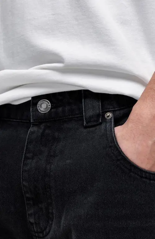 GOOD FOR NOTHING Release Denim Shorts - Black