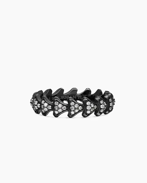 David Yurman Armory Band Ring - Diamond