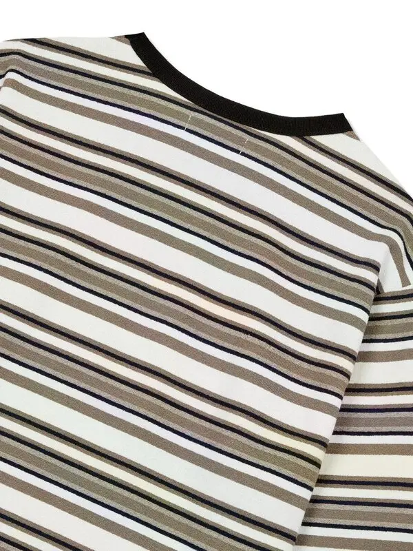 STUDIO TOMBOY Striped Long-sleeve T-shirt - Neutrals