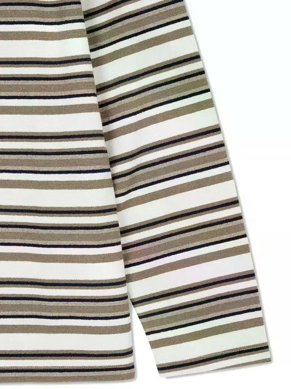 STUDIO TOMBOY Striped Long-sleeve T-shirt - Neutrals