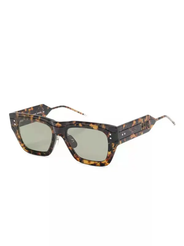 Thom Browne Tortoiseshell-effect Sunglasses