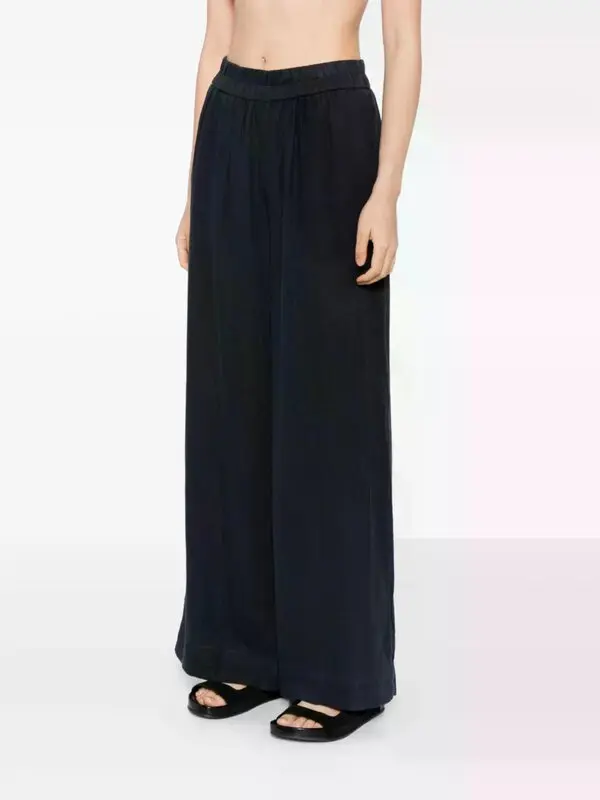 JAMES PERSE Linen Trousers - Blue