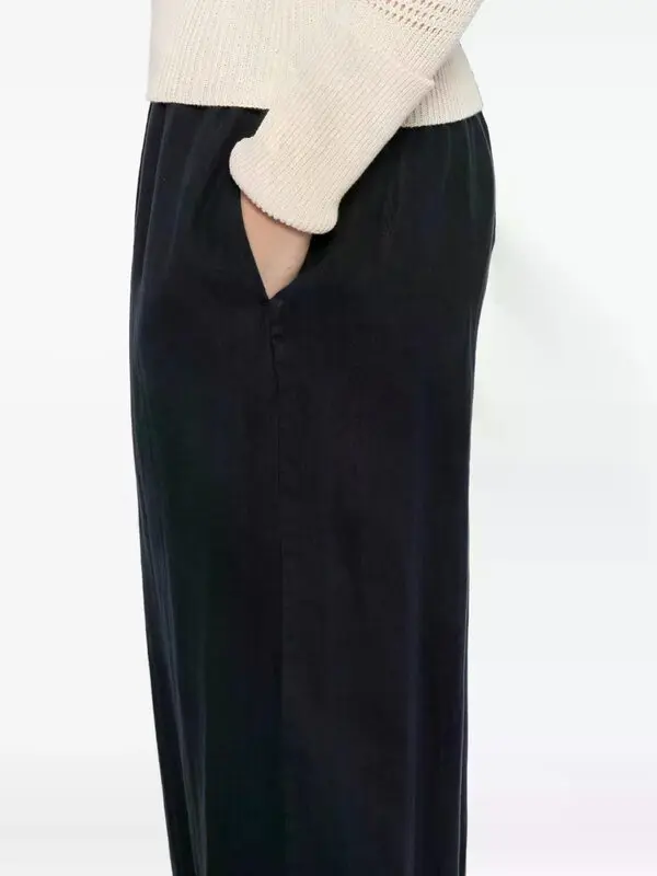JAMES PERSE Linen Trousers - Blue