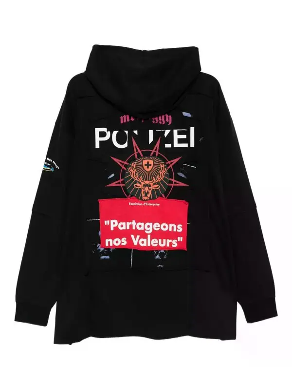 Vetements Patchwork Hoodie