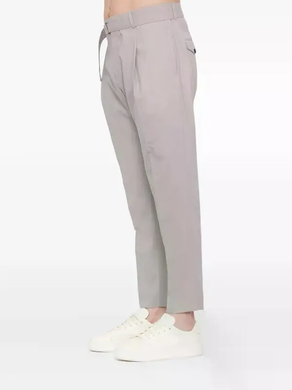 BE ABLE Pleated Belted Trousers