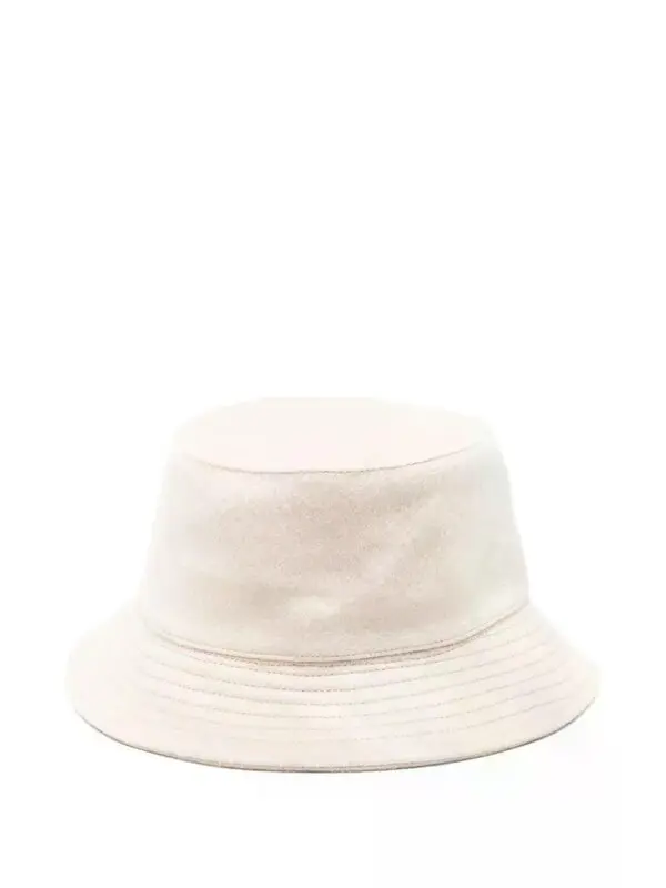 Jacquemus Embroidered Logo Bucket Hat