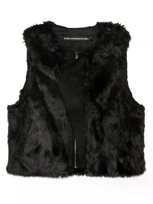 Andersson Bell Collarless Zip-up Vest