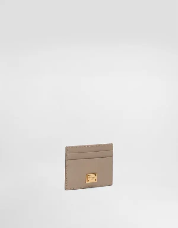 Dolce & Gabbana Plongé Calfskin Card Holder