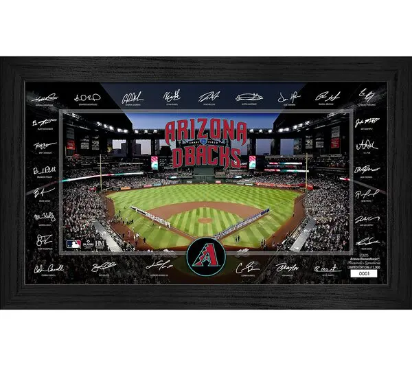 HIGHLAND MINT Washington Nationals 2025 Signatu Re Field Frame - One-color