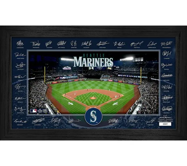 HIGHLAND MINT Seattle Mariners 2025 Signature F Ield Frame - One-color