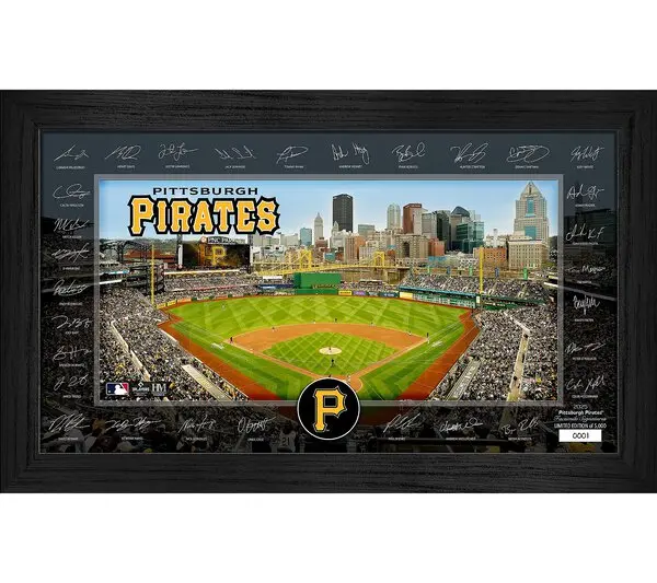 HIGHLAND MINT Pittsburgh Pirates 2025 Signature Field Frame - One-color