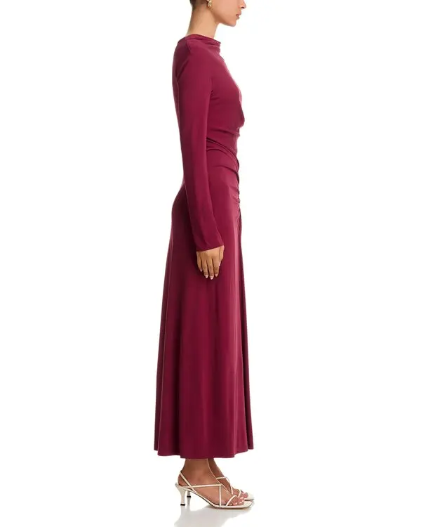 Ferrera Long Sleeve Dress - Cranberry
