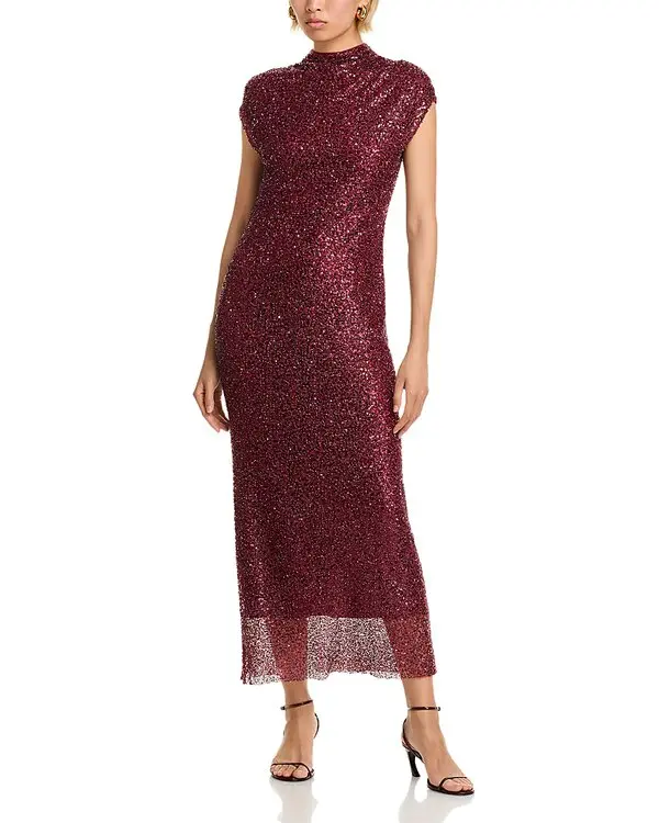 Simkhai Zaria Cowl Neck Gown