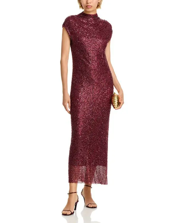 Simkhai Zaria Cowl Neck Gown