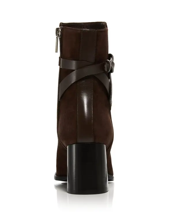 JIMMY CHOO Lawton Ankle Boots - Chcocolate