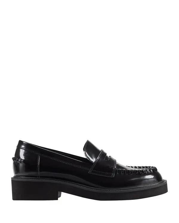 MARC FISHER LTD. Dagman Loafer Flats - Black