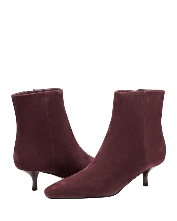 MARC FISHER LTD. Kiona Boots - Dark Red