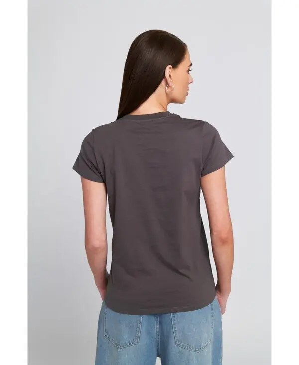 ELLE COLLECTION Logo Graphic Tee