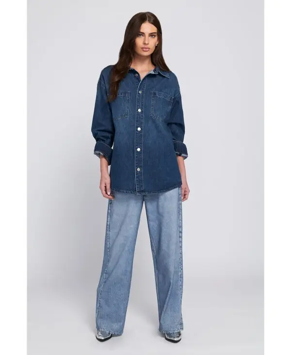ELLE COLLECTION Denim Shirt