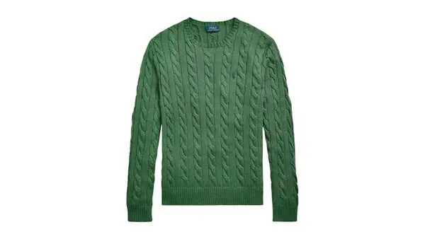 Polo Ralph Lauren Cable-knit Cotton Sweater - Kale Green