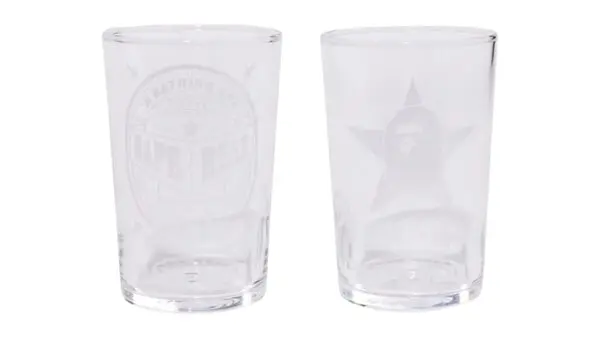 A BATHING APE Mini Glass Set - Clear