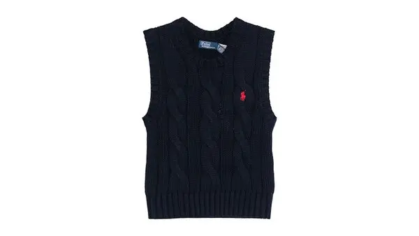 Polo Ralph Lauren Sleeveless Cable-knit Sweater