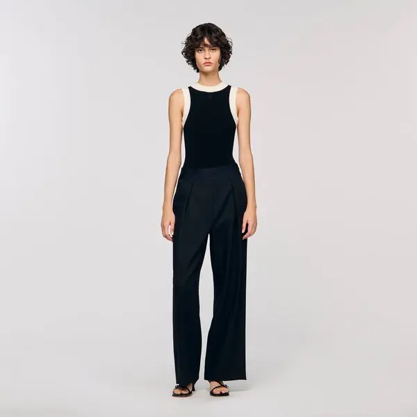 Sandro Knit Bodysuit
