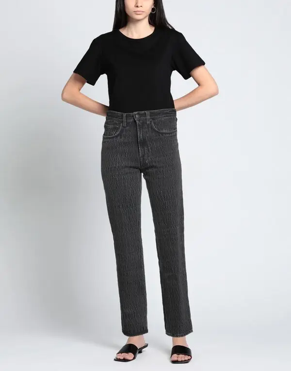 + PEOPLE Straight-leg Jeans - Black