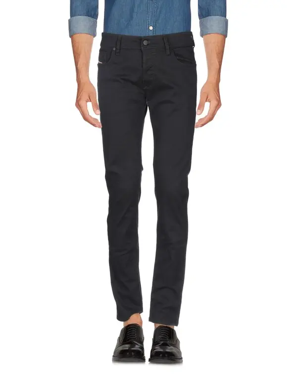 DIESEL Straight Leg Gabardine Pants