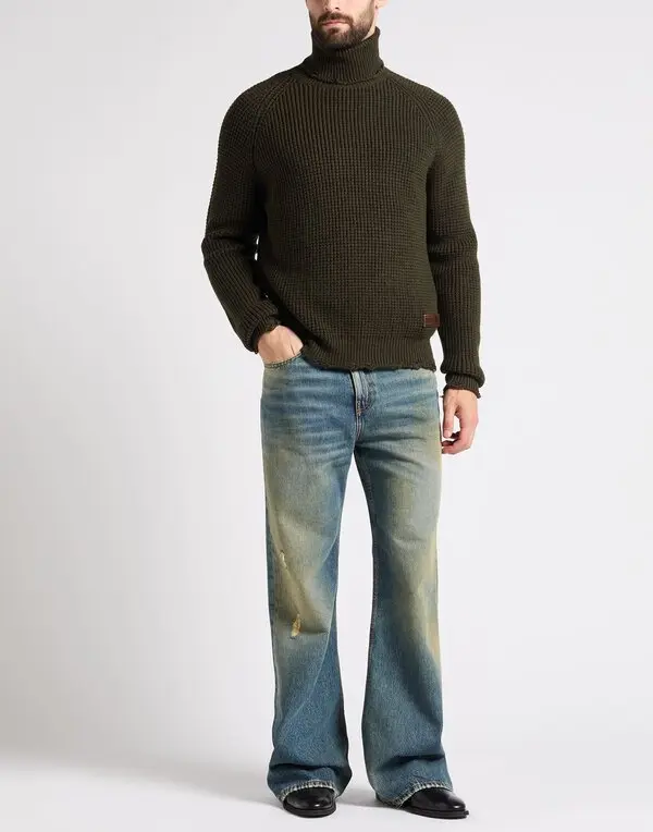 Dsquared2 Turtleneck Wool Sweater