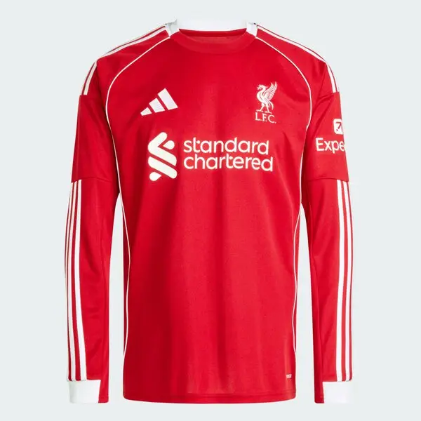 Adidas Liverpool Fc 25/26 Home Longsleeve Jersey